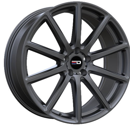 EURO DESIGN Wheels L1775G3560MG - EURO DESIGN Wheels Legend Matte Gunmetal