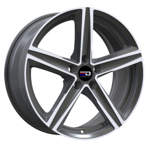 EURO DESIGN Wheels S1880G3560GMP - EURO DESIGN Wheels Spa Polished Gunmetal