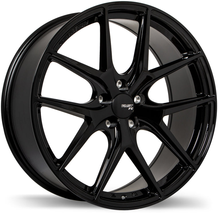 Fast Wheels FC04A-1780-12BE+35C726 - Fast Wheels FC04 Metallic Black