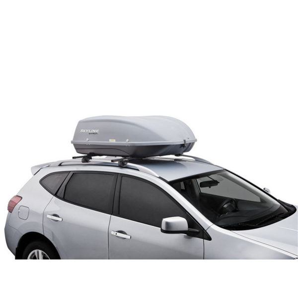 Roof cargo box for car store