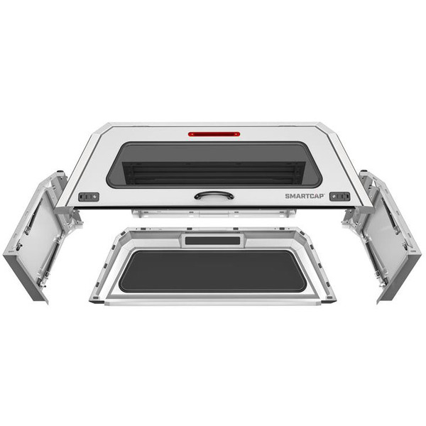 RSI Smart Cap EVOc Commercial Truck Cap - 5-Piece Modular Design, White ...