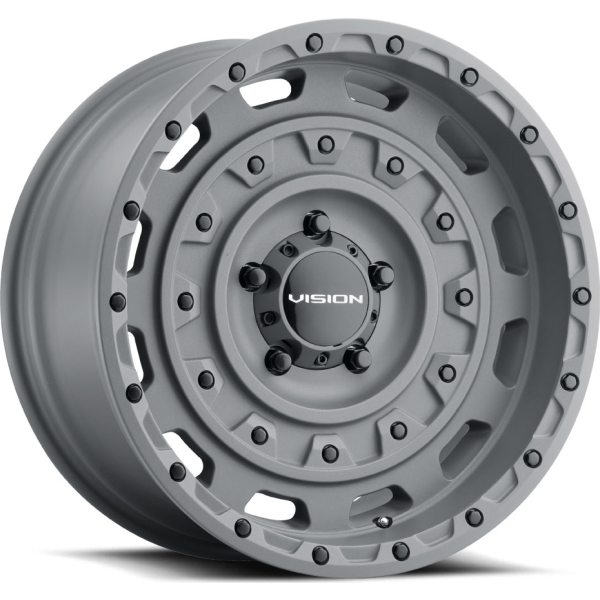 Vision Wheels 403 TACTICAL Thrashed Gunmetal
